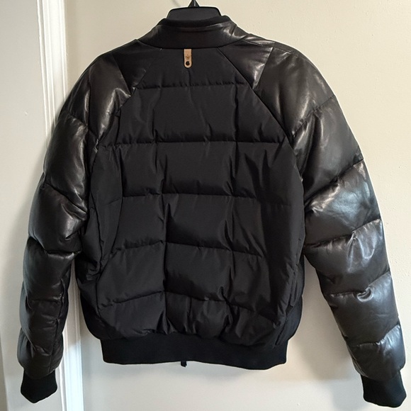 Mackage | Jackets & Coats | Mackage Black Bomber Down Jacket With ...